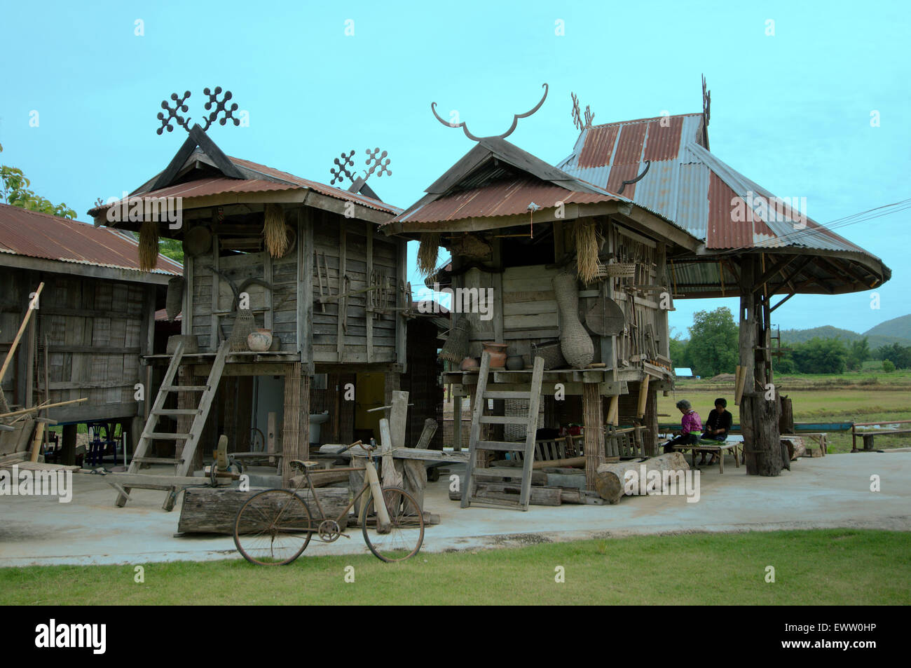 Thai stilt house hi-res stock photography and images - Alamy