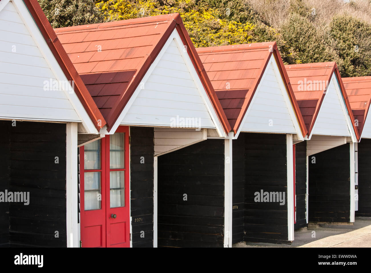 Traditional bathing hut woman hi-res stock photography and images - Alamy