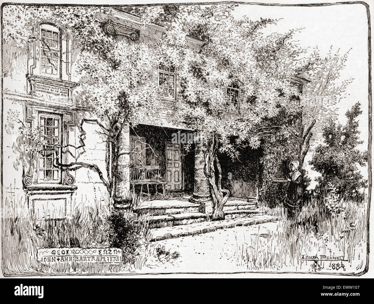 John bartram botanist hi-res stock photography and images - Alamy