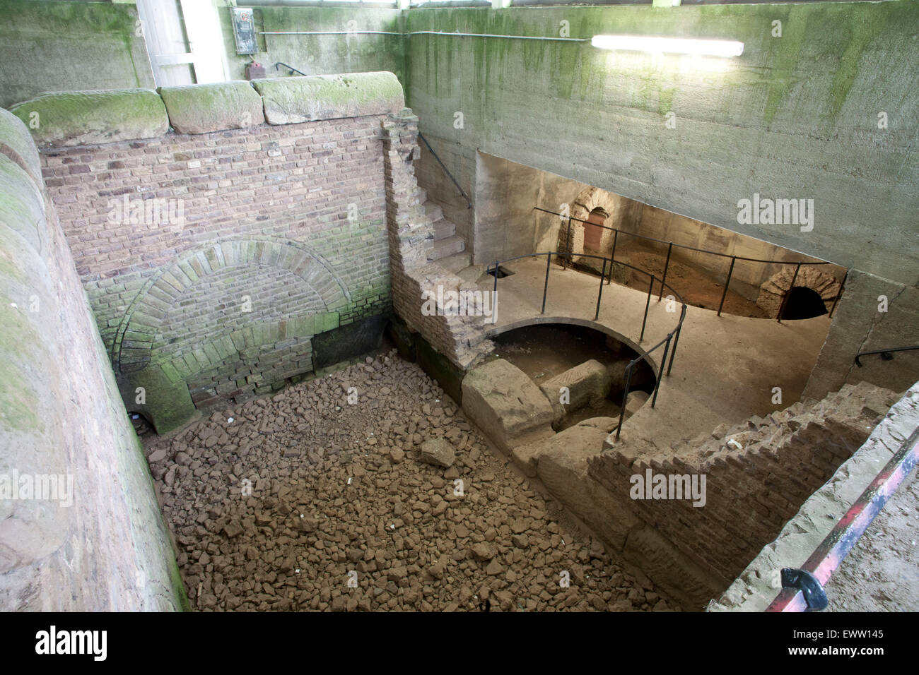 Europe, Germany, North Rhine-Westphalia, spring tapping chamber ...