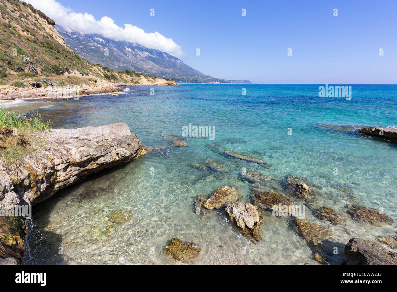 Landscape coastline beach scenic rocks hi-res stock photography and ...