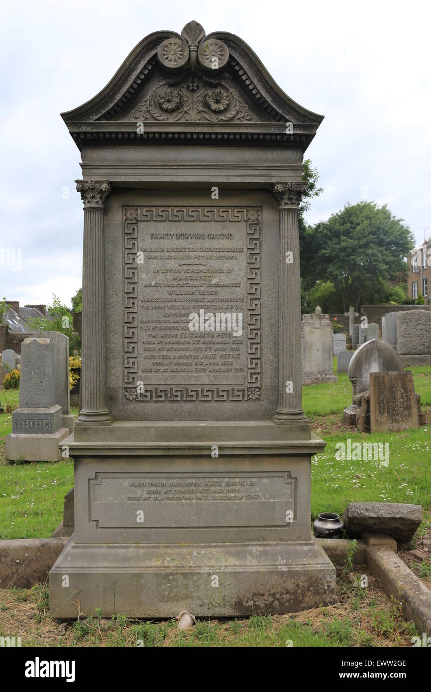western cemetery dundee Stock Photo - Alamy