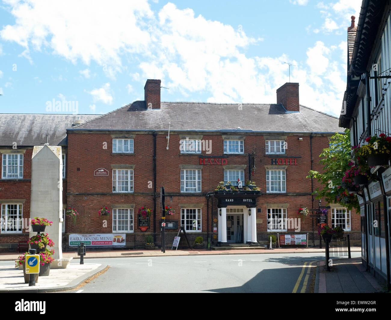 Hand hotel war memorial hi-res stock photography and images - Alamy