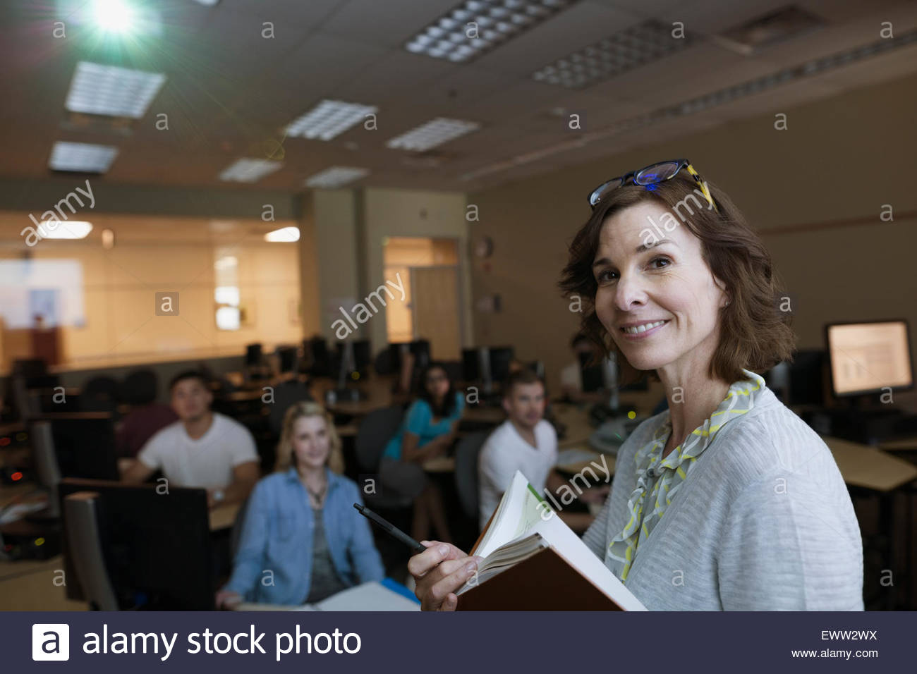 Dark school classroom hi-res stock photography and images - Alamy