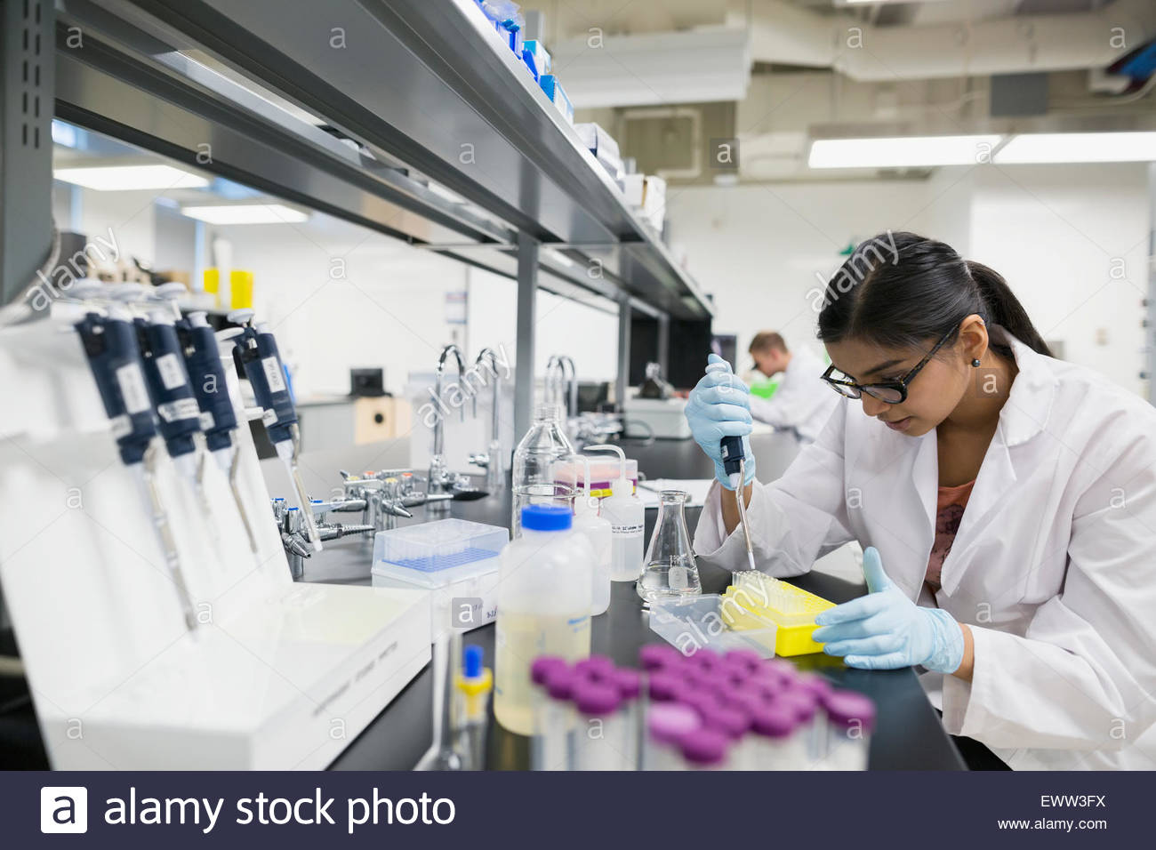 Multi pipette hi-res stock photography and images - Alamy