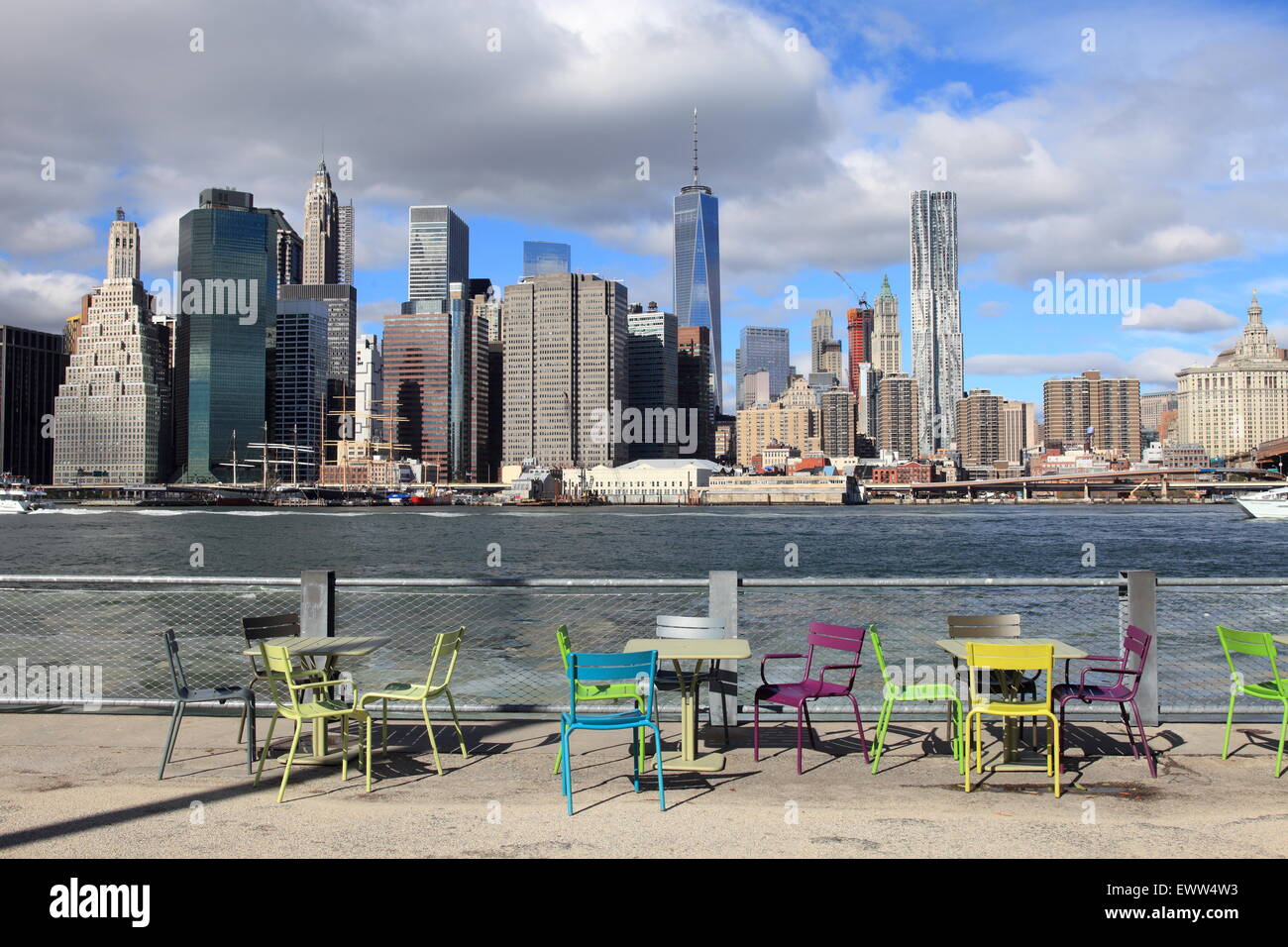 View of south Manhattan, New York City, New York, USA Stock Photo - Alamy
