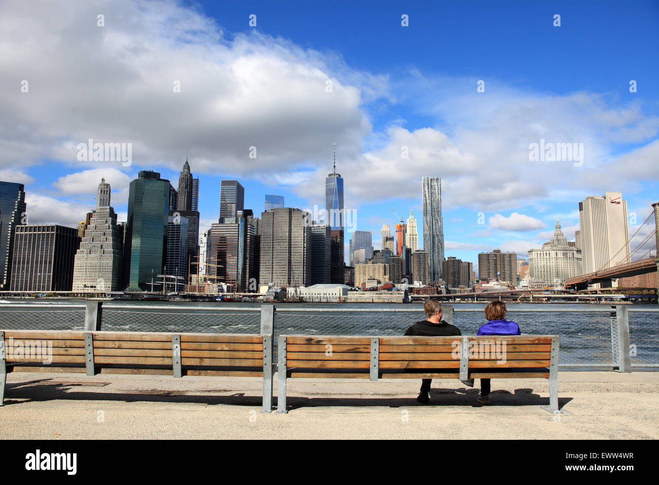 View of south Manhattan, New York City, New York, USA Stock Photo - Alamy