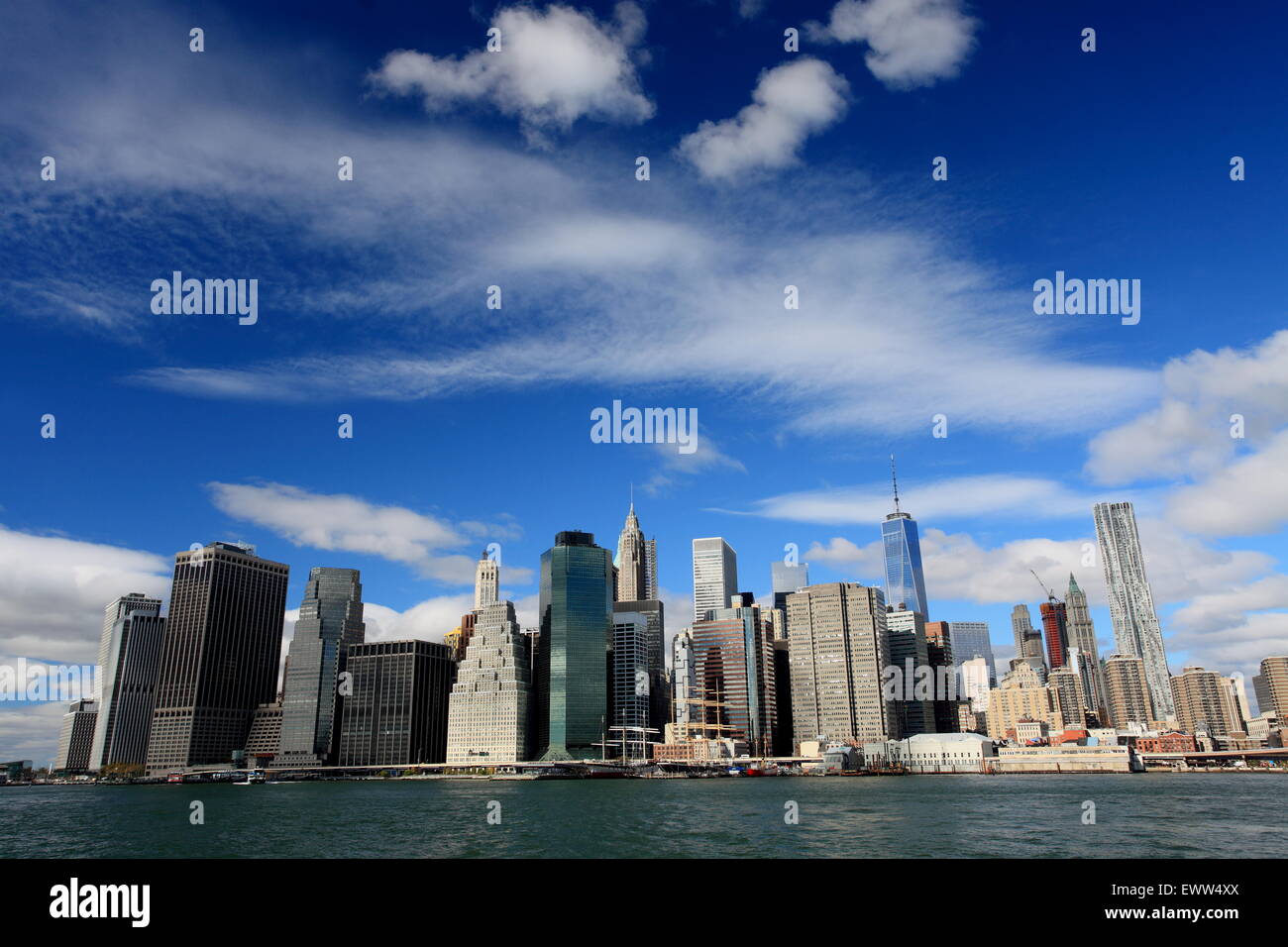 View of south Manhattan, New York City, New York, USA Stock Photo - Alamy