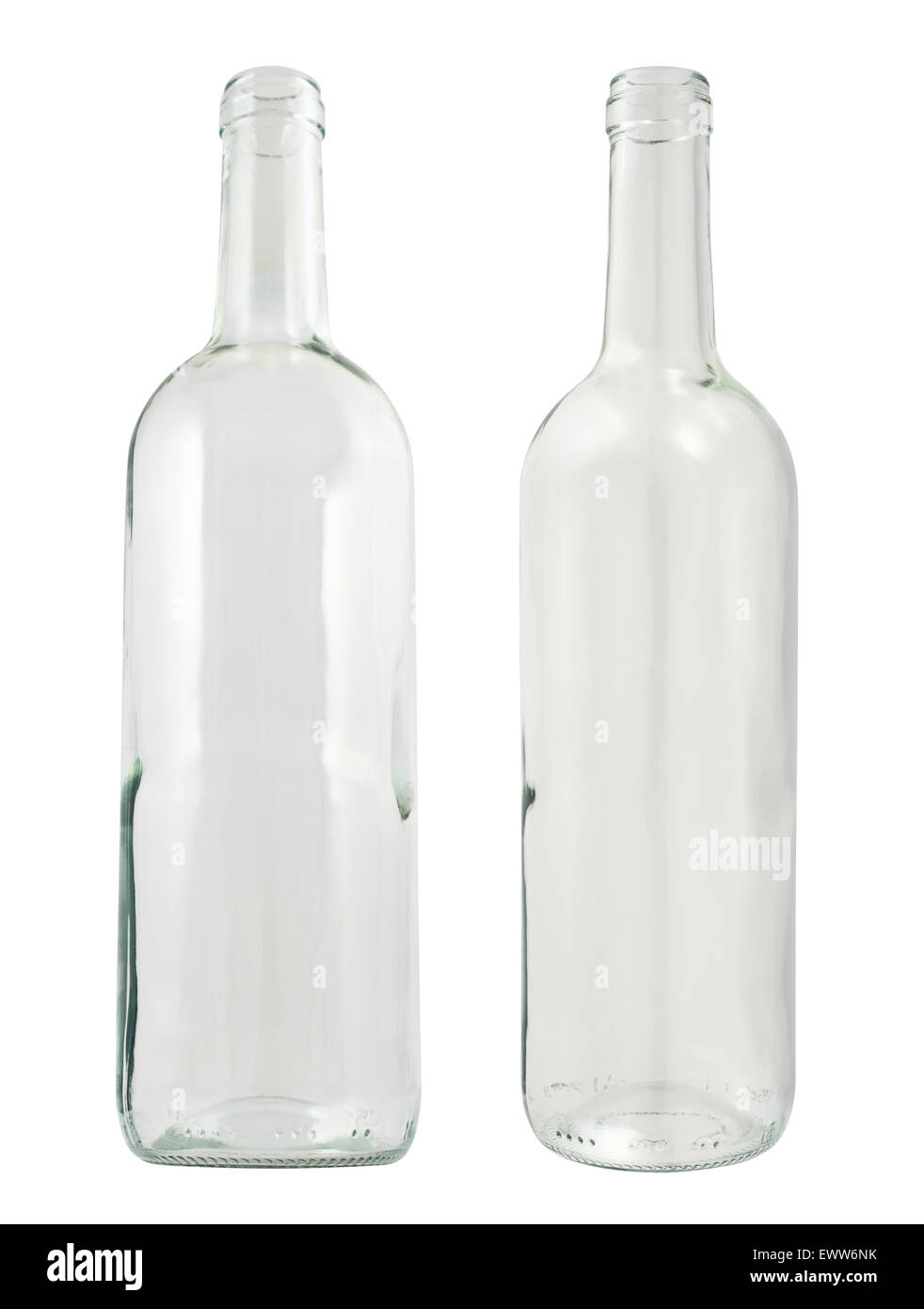 Glass bottle isolated Stock Photo - Alamy