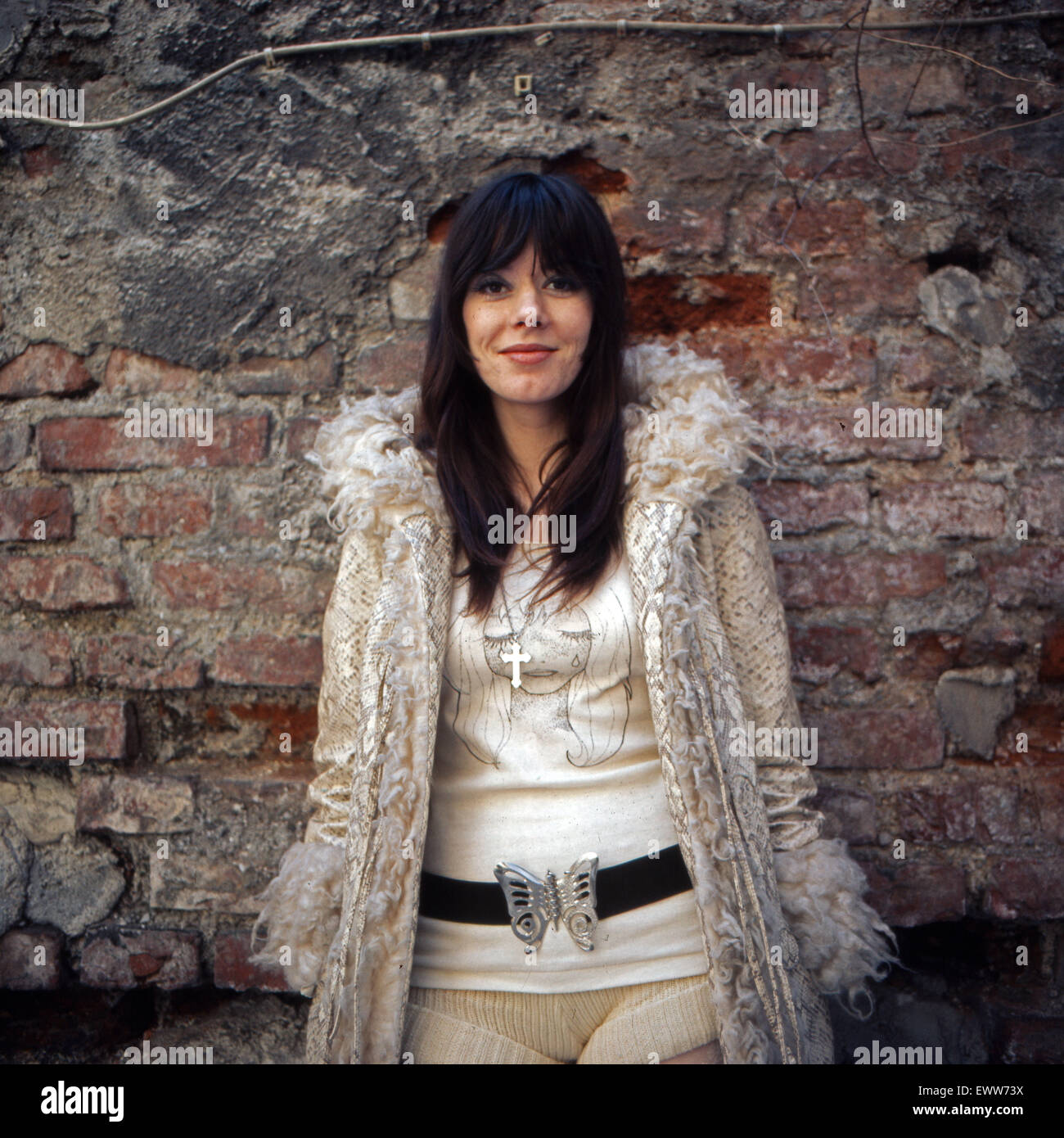 Sängerin Susan Aviles, Deutschland 1960er Jahre. Singer Susan Aviles ...