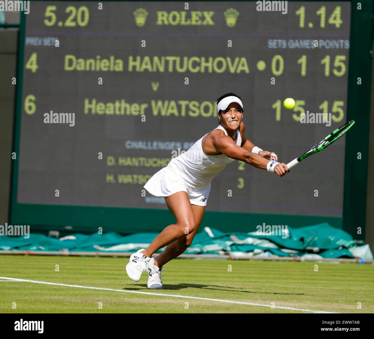 Wimbledon, UK. 01st July, 2015. The Wimbledon Tennis Championships ...