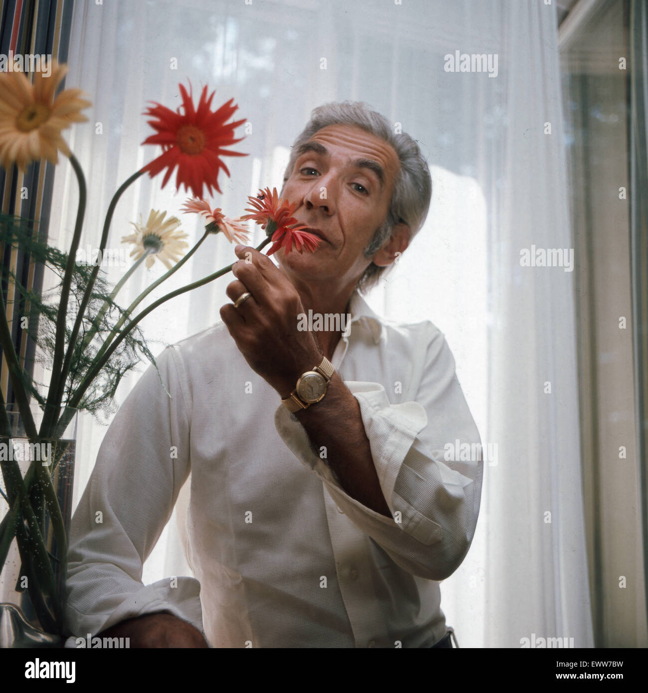 Der Schweizer Schauspieler Lukas Ammann, Deutschland 1970er Jahre ...