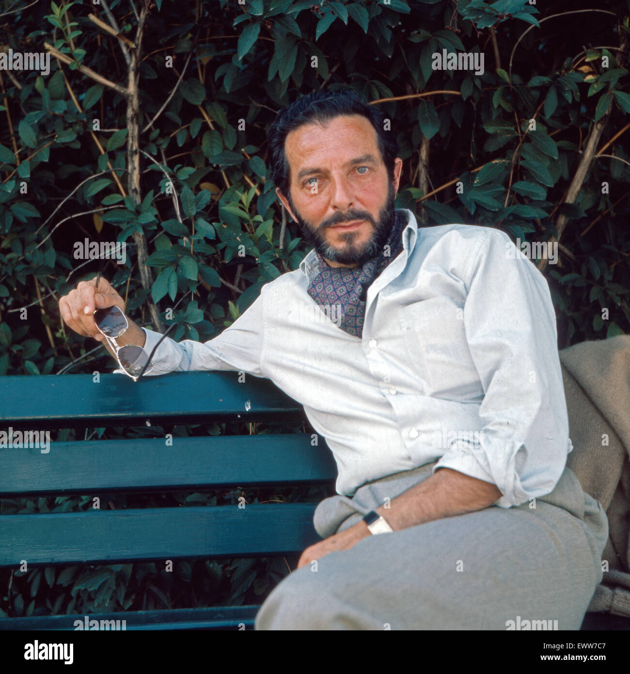 Der Schweizer Schauspieler und Regisseur Pinkas Braun, Deutschland ...