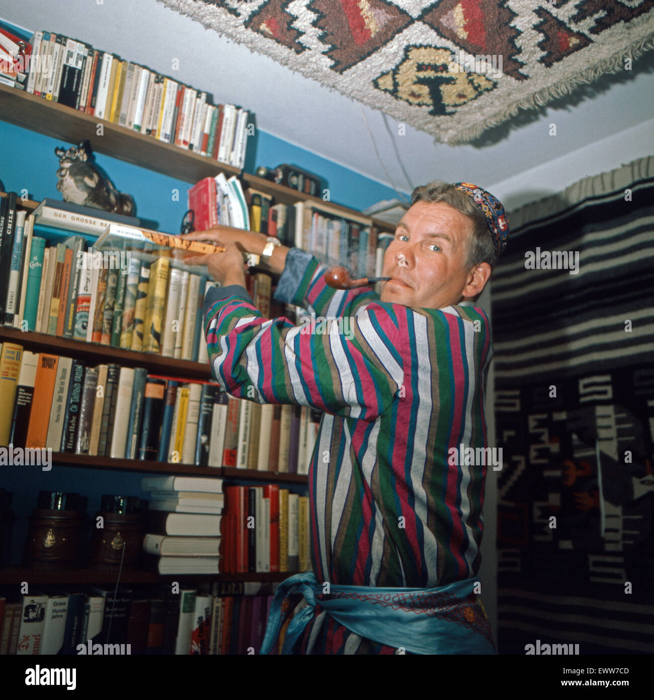 Der deutsche Schauspieler Harald Dietl, Deutschland 1970er Jahre ...