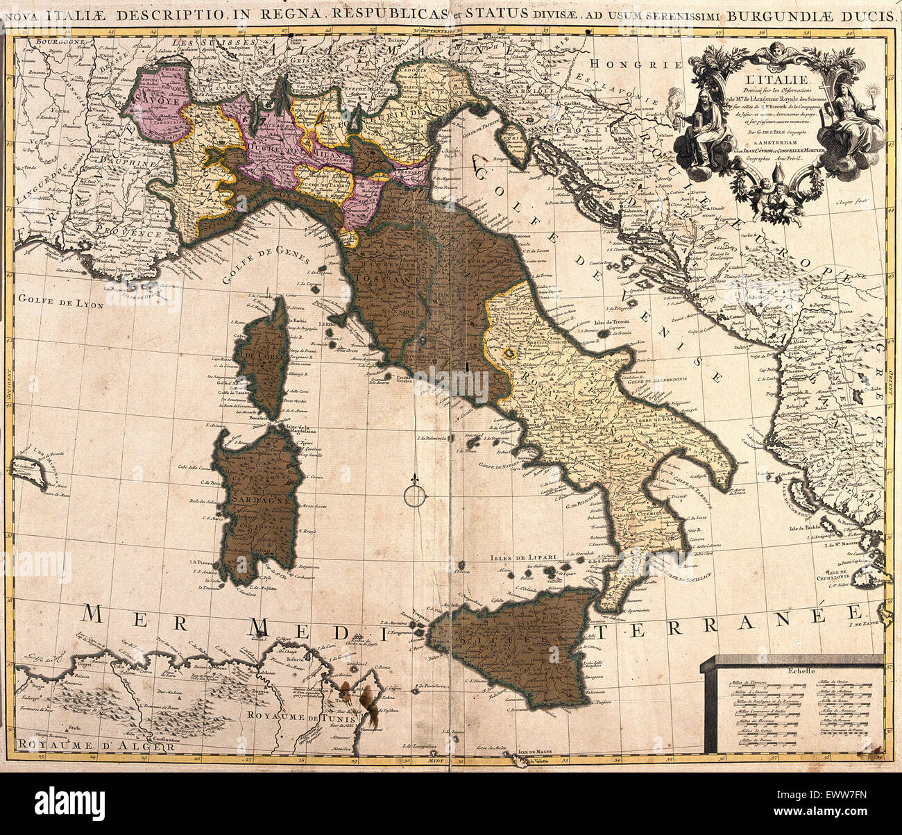 Old italy maps hi-res stock photography and images - Alamy