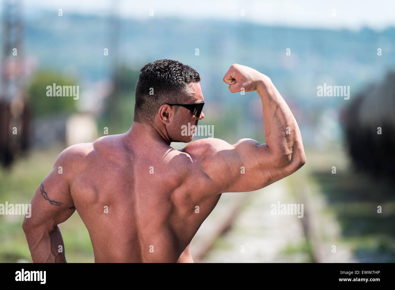 Her perfect muscular hi-res stock photography and images - Alamy