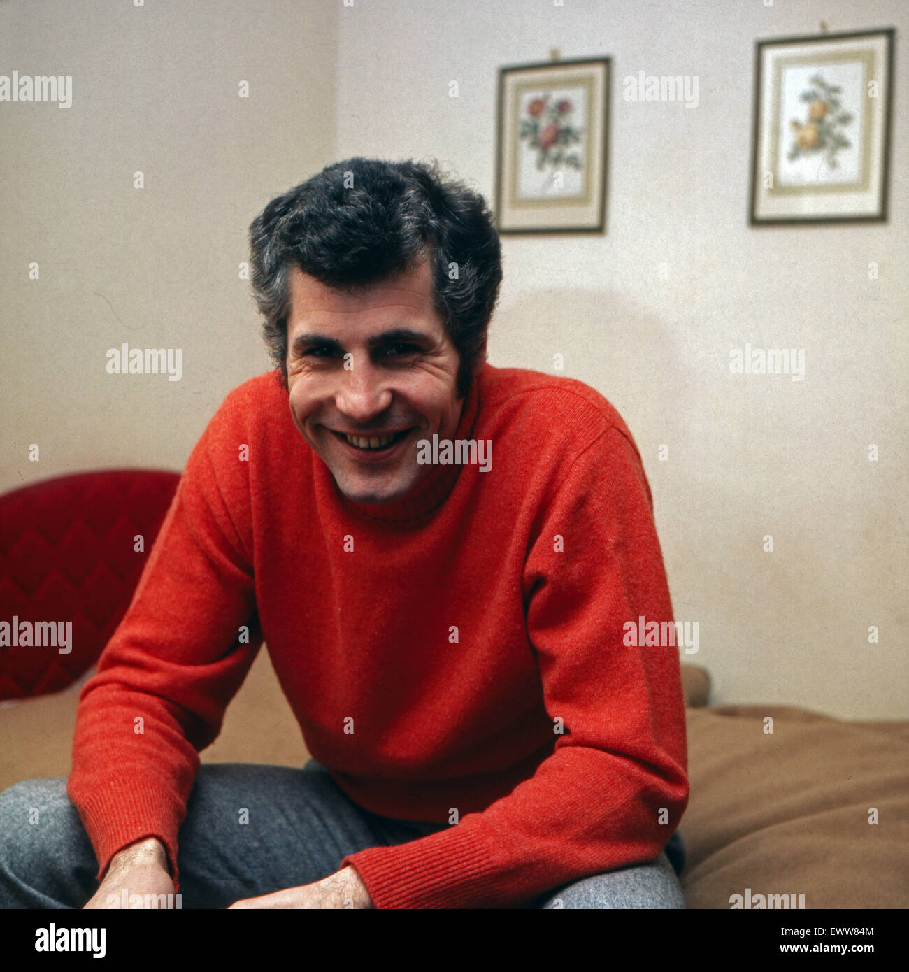 Der deutsche Schauspieler Manfred Spies, Deutschland 1970er Jahre ...