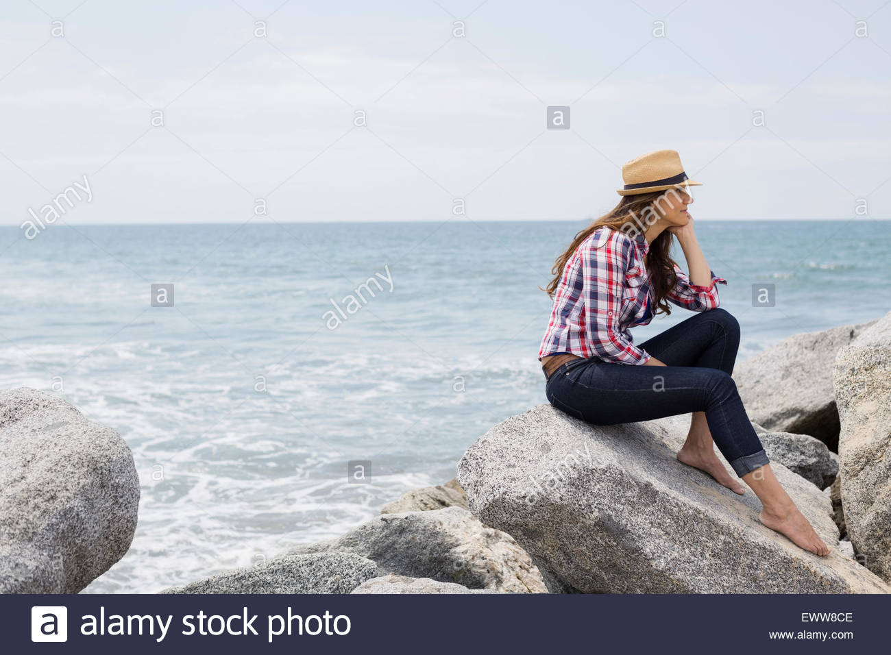Relaxing hat hi-res stock photography and images - Alamy