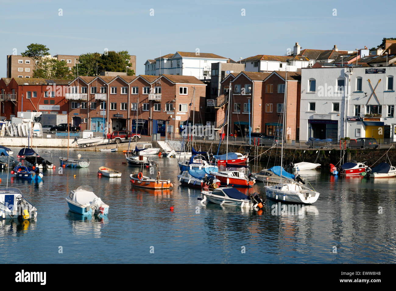 Harbour Paignton Devon England UK Stock Photo - Alamy