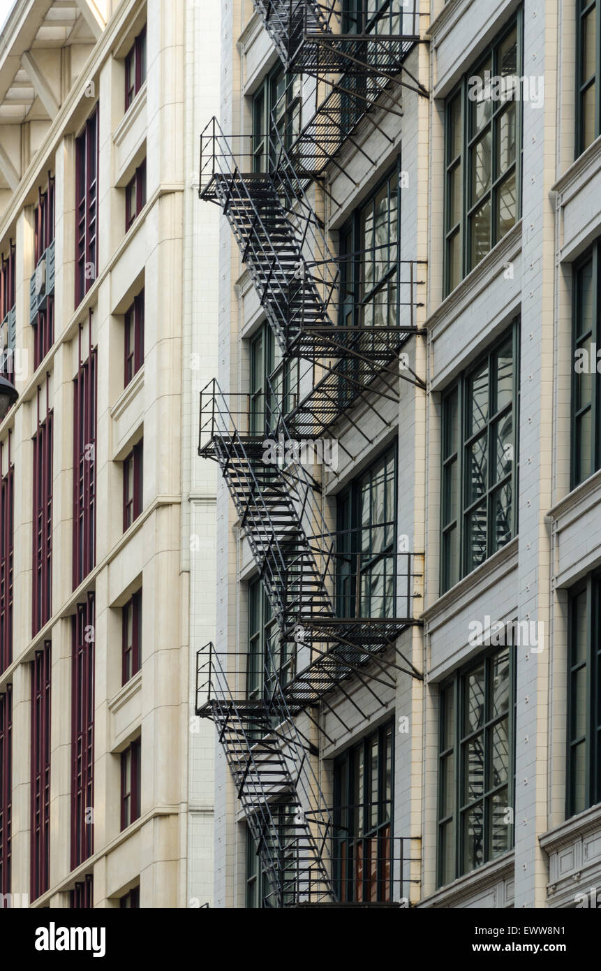 Chicago city window view hi-res stock photography and images - Alamy