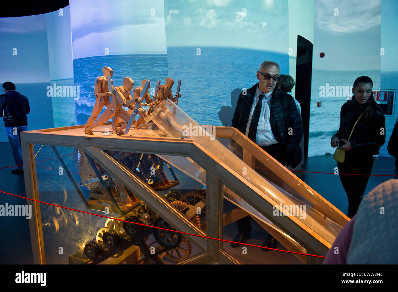 Italy Milan - Universal Exhibition Expo - Pavilion Argentina indoor ...