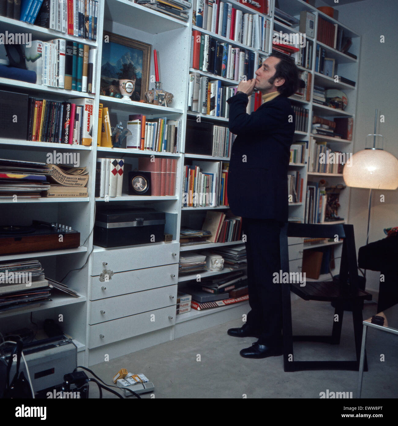 Der deutsche Schauspieler und Synchronsprecher Hans Clarin, Deutschland ...