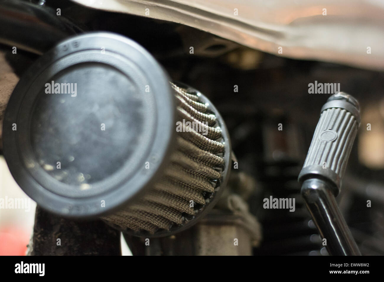 Motorcycle parts hi-res stock photography and images - Alamy