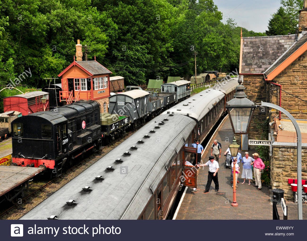 Signal Box Train Historic High Resolution Stock Photography and Images ...