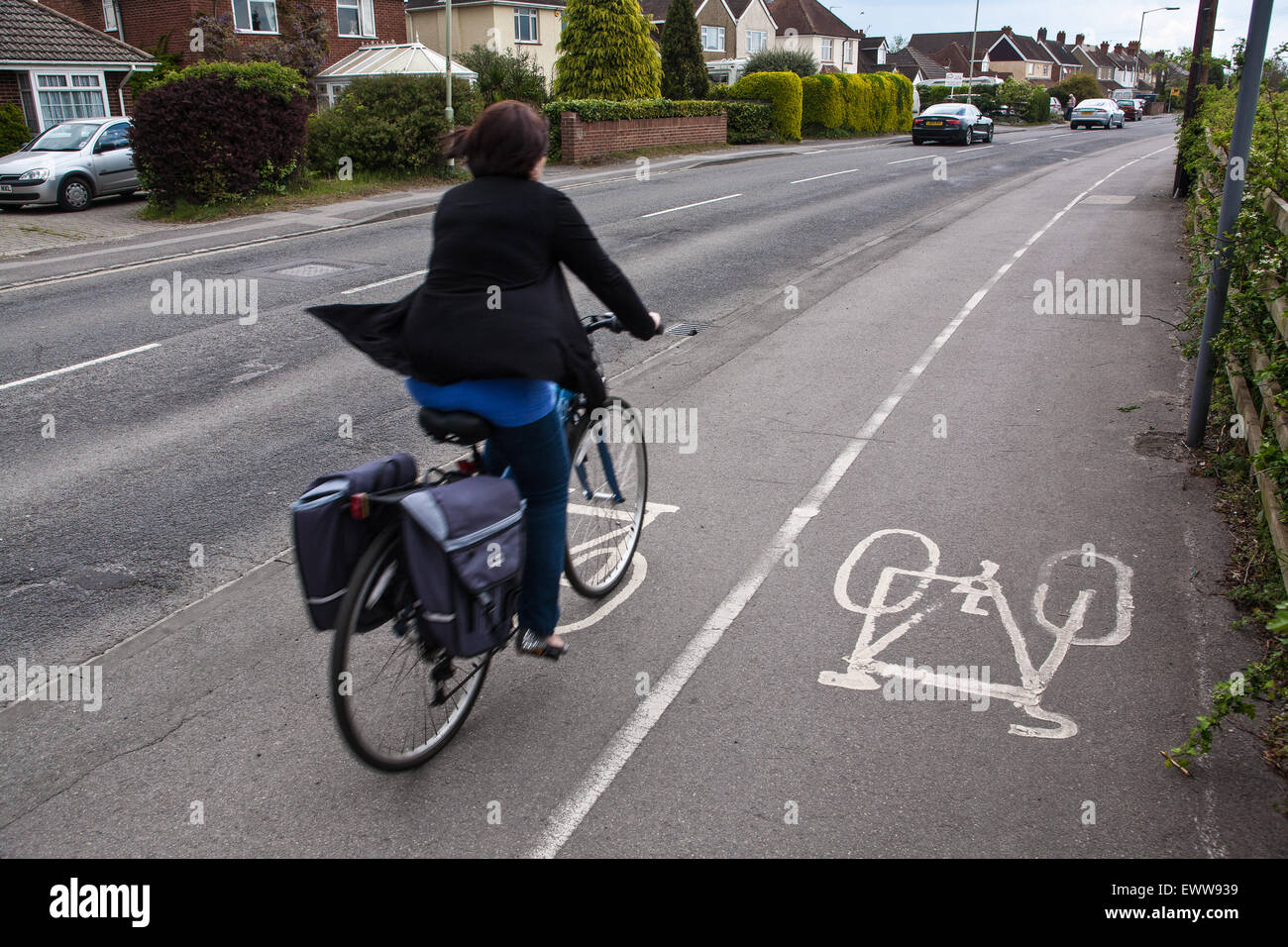 Cycle/bicycle path route national route number 4 which goes from South ...