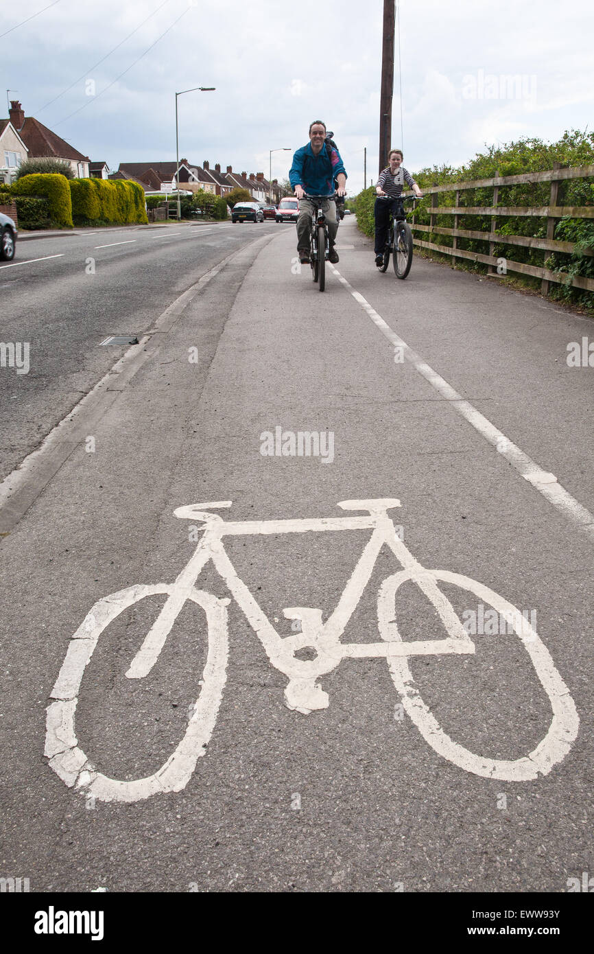 Cycle/bicycle path route national route number 4 which goes from South ...