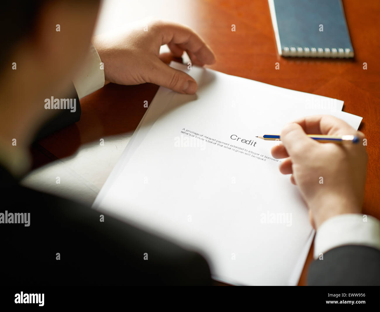 Credit definition composition Stock Photo - Alamy