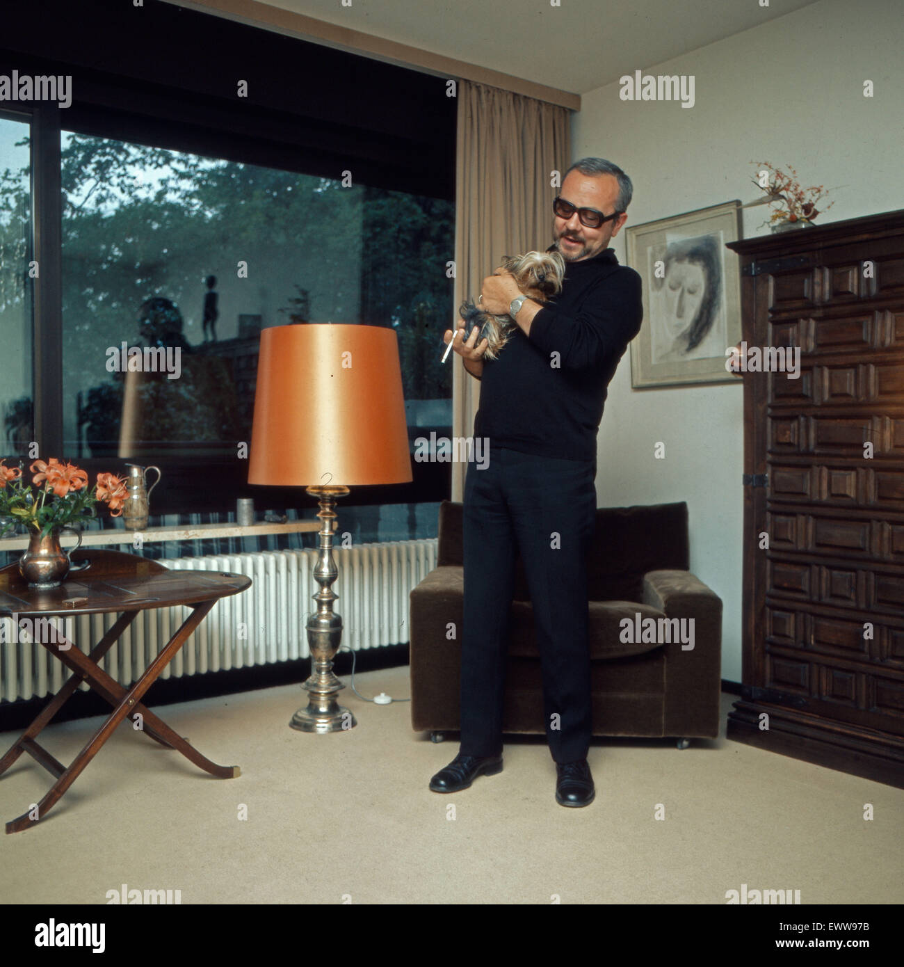 Der deutsche Schauspieler und Hörspielsprecher Hans Korte, Deutschland ...