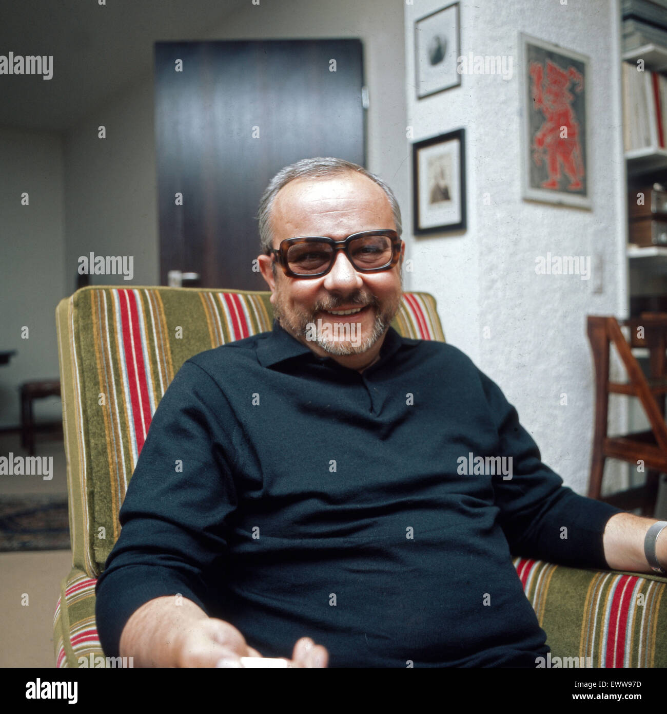 Der deutsche Schauspieler und Hörspielsprecher Hans Korte, Deutschland ...