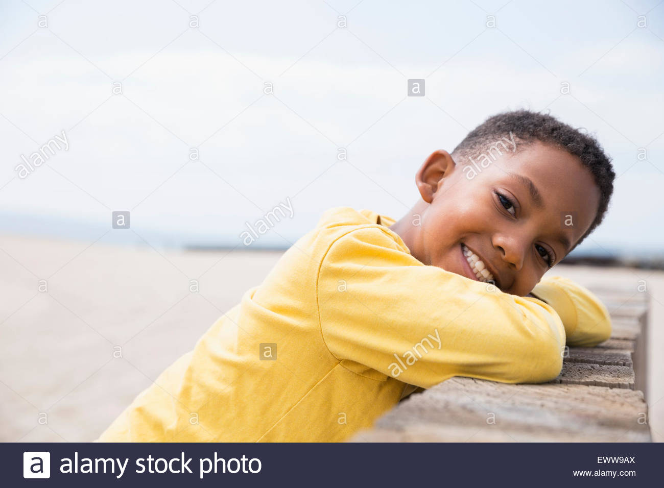 Leaning boy hi-res stock photography and images - Alamy