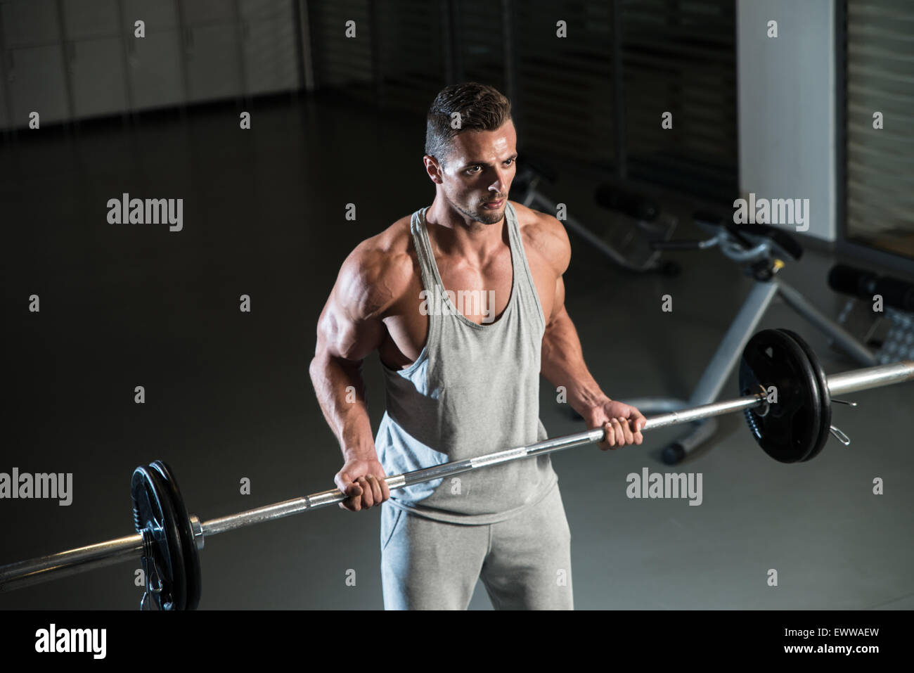 Biceps workout hi-res stock photography and images - Alamy