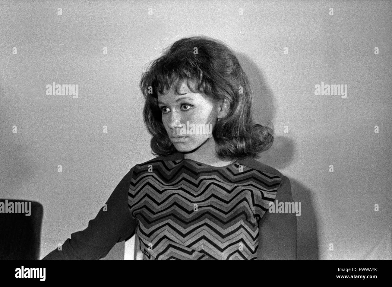 Deutsche Schauspielerin Lotti Krekel, Deutschland 1960er Jahre. German ...