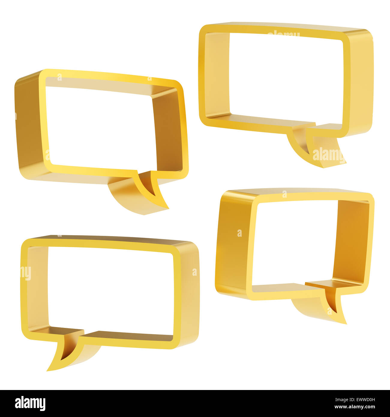 Text bubble shape isolated Stock Photo - Alamy