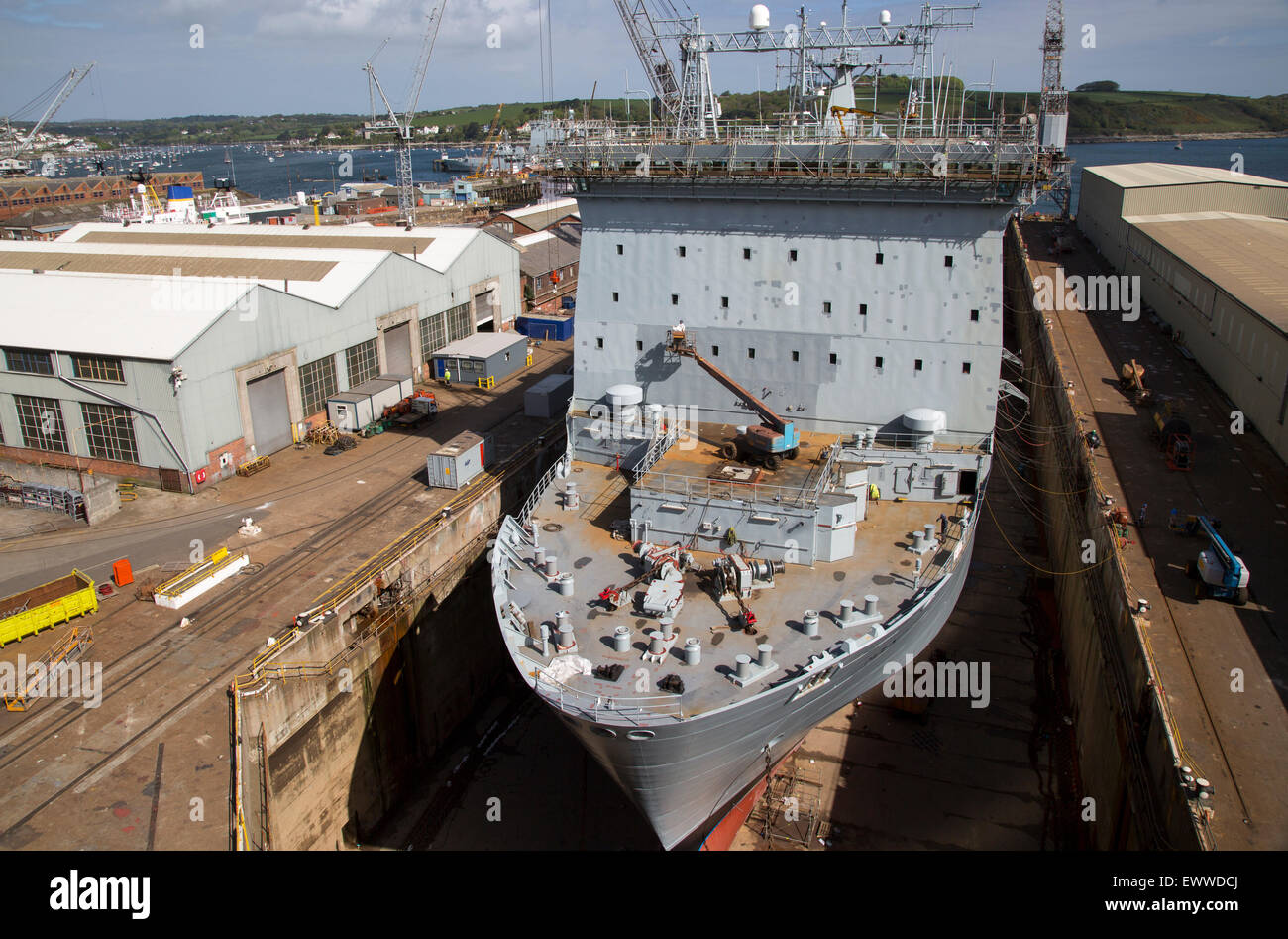 Military dry dock hi-res stock photography and images - Alamy