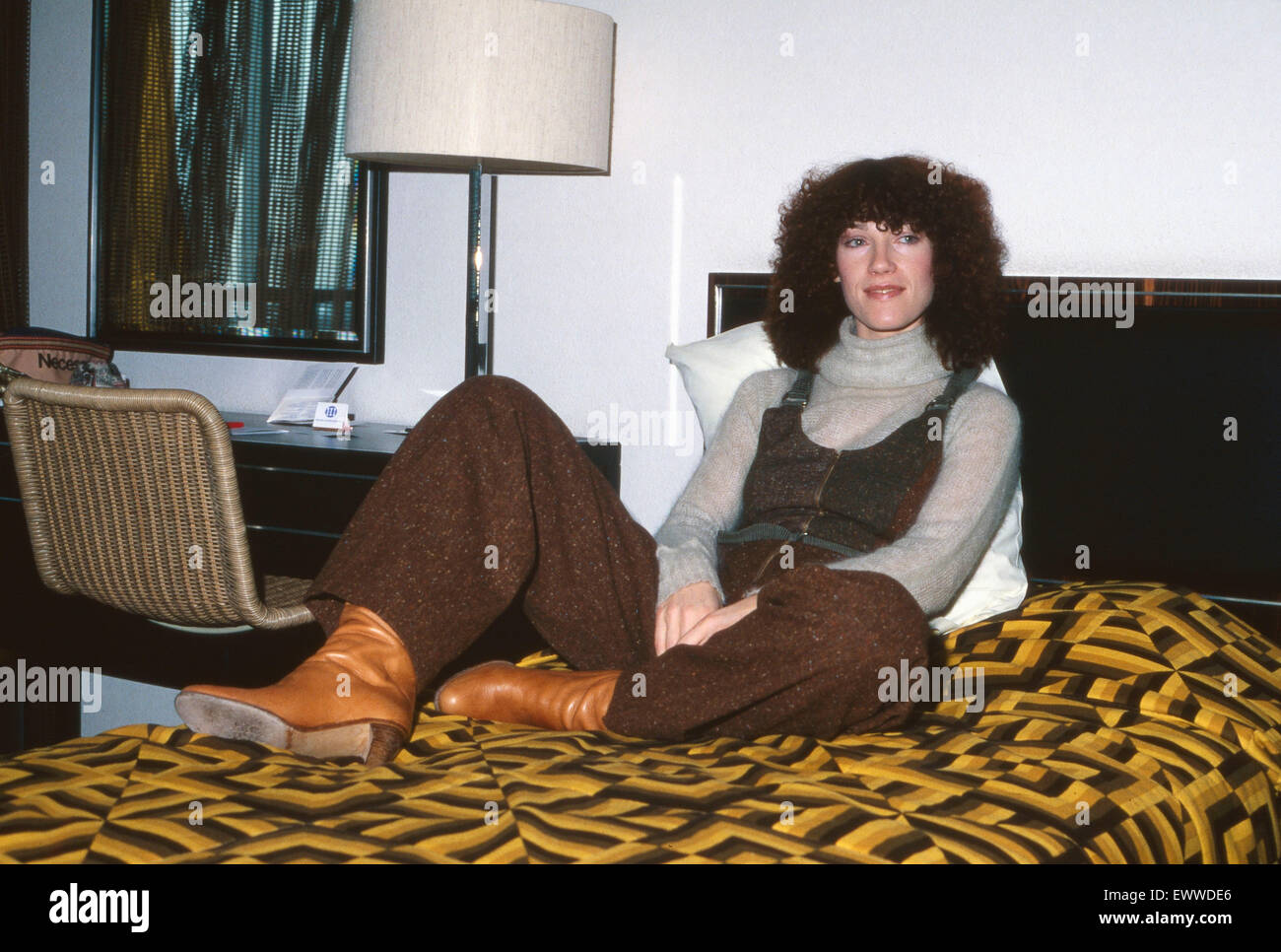 Britische Sängerin und Songwriterin Kiki Dee, Deutschland 1970er Jahre ...