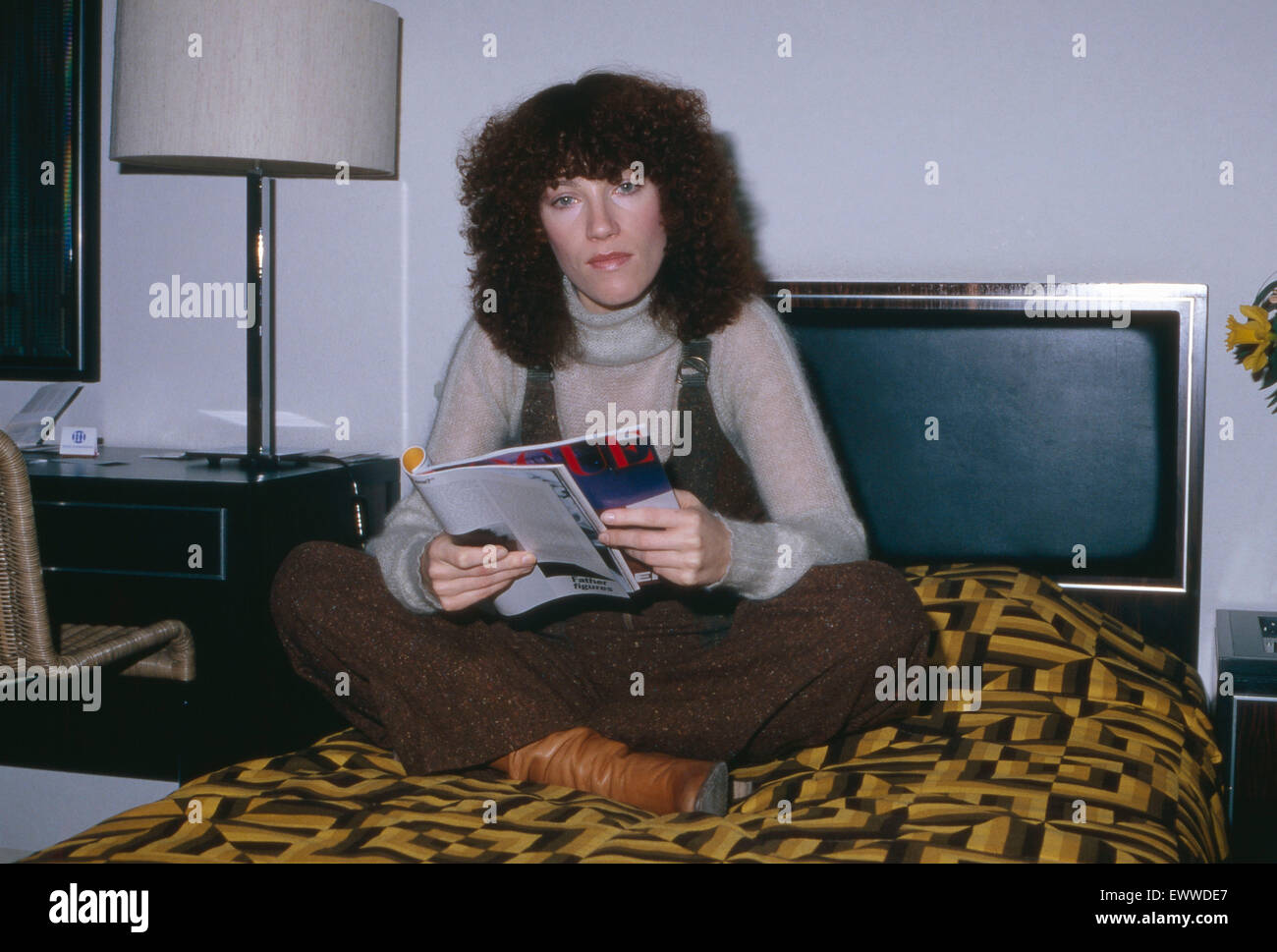 Britische Sängerin und Songwriterin Kiki Dee, Deutschland 1970er Jahre ...