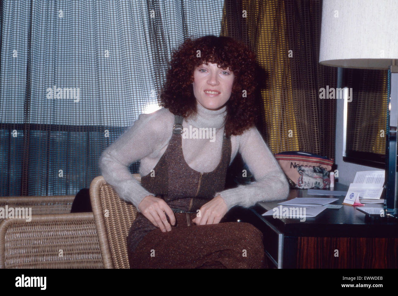 Britische Sängerin und Songwriterin Kiki Dee, Deutschland 1970er Jahre ...