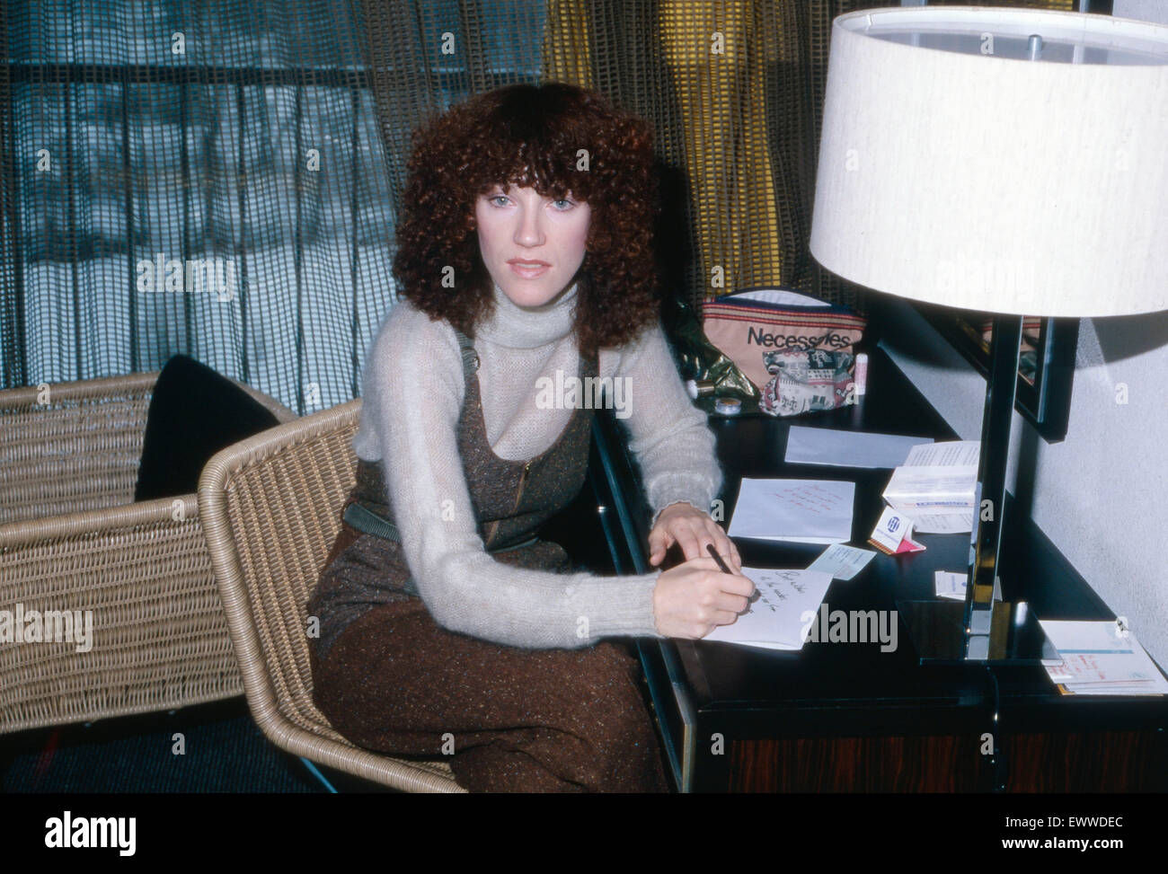 Britische Sängerin und Songwriterin Kiki Dee, Deutschland 1970er Jahre ...