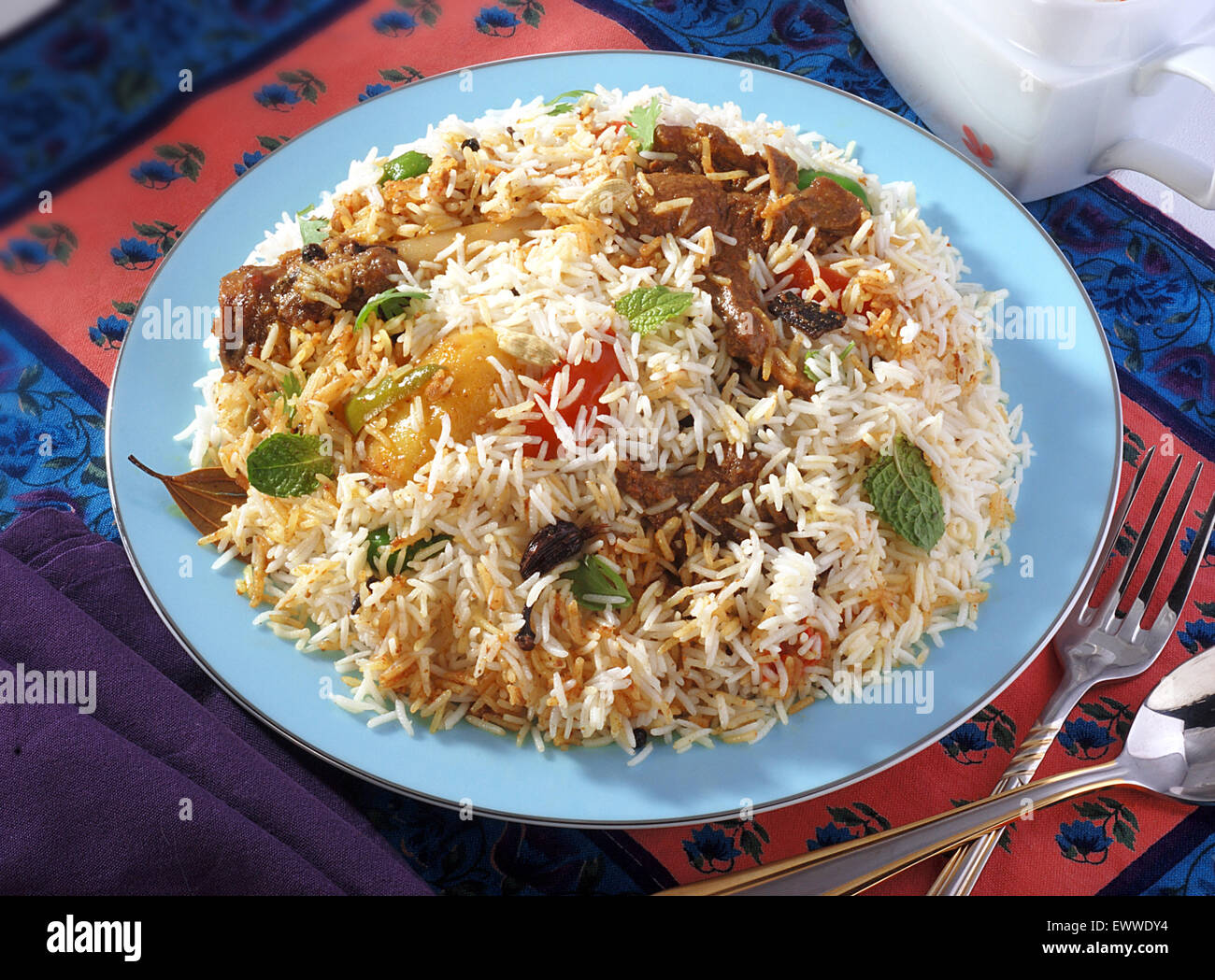 Pakistani Lamb Biryani Nalli Gosht Biryani
