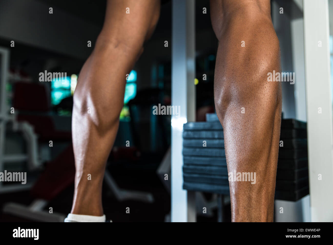 Muscular Calf High Resolution Stock Photography and Images - Alamy