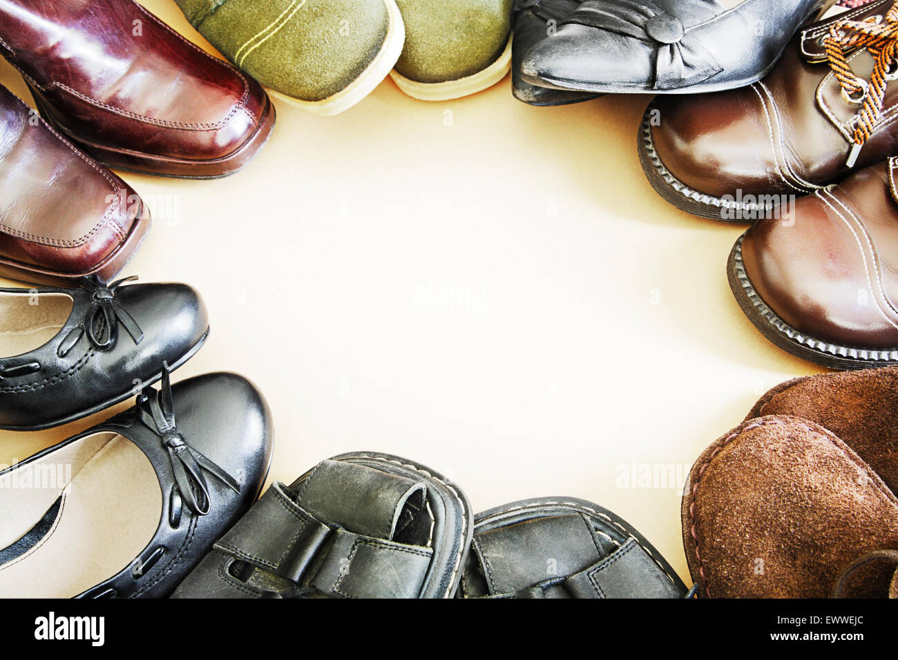 Ladies shoes in a circle hi-res stock photography and images - Alamy