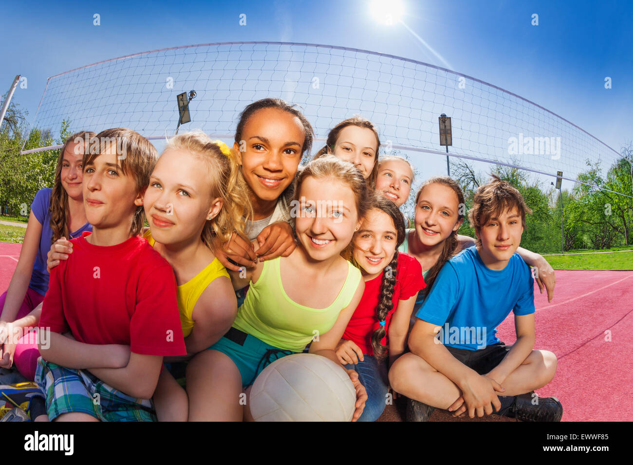 Sitting volleyball kids hi-res stock photography and images - Alamy