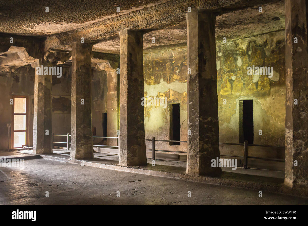 Forgotten underground temple Stock Photo - Alamy
