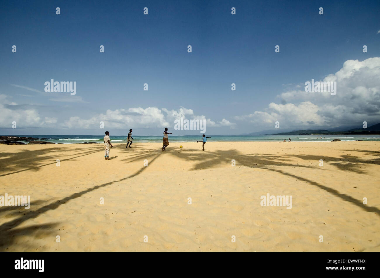 Bureh Beach, Sierra Leone Stock Photo - Alamy