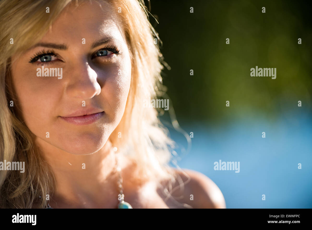Sunny Day Portrait Stock Photo - Alamy