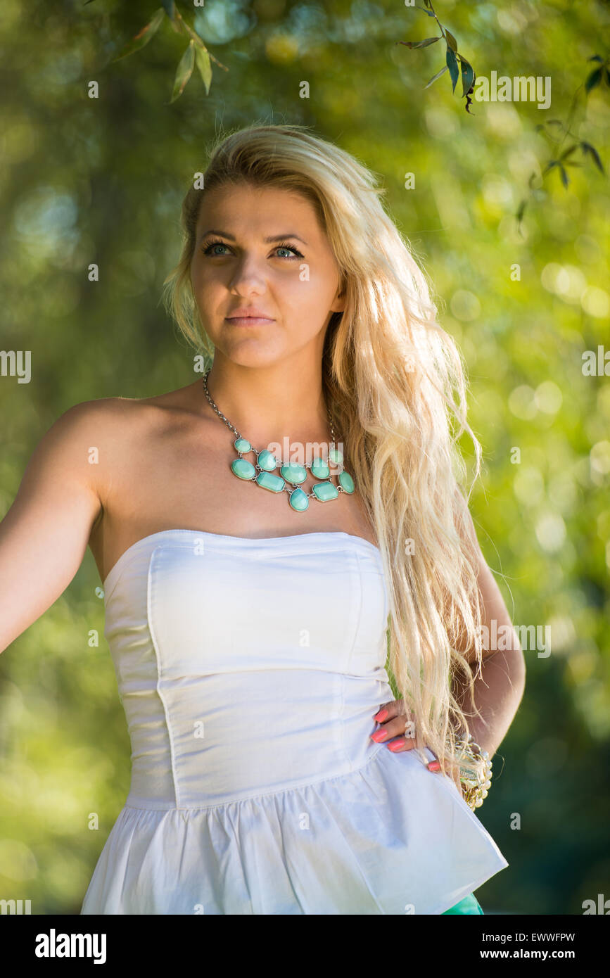 Sunny Day Portrait Stock Photo - Alamy